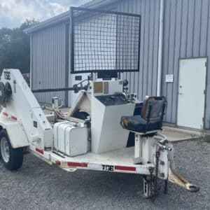 TSE DPT-30B puller tensioner trailer | Sunrise Equipment