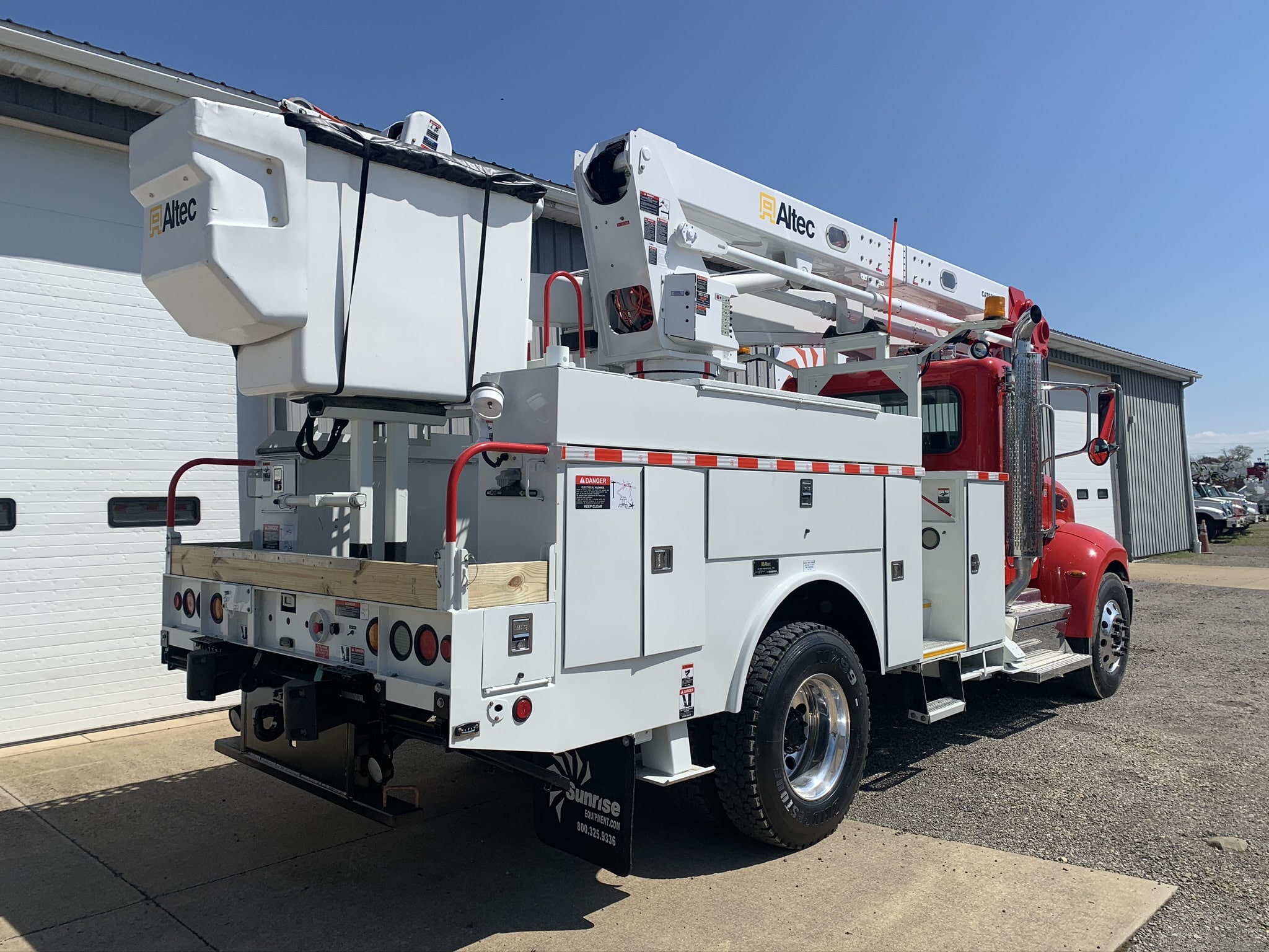 65' ALTEC TA60 ON 2021 PETERBILT 337 - Sunrise Equipment