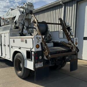 45' ALTEC CABLE PLACER ON A 1999 INTERNATIONAL 4700 4X2