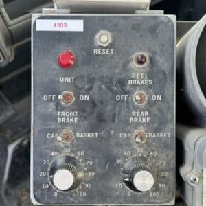 45' ALTEC CABLE PLACER ON A 1999 INTERNATIONAL 4700 4X2