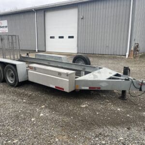 2016 SDP 55MLP Backyard Digger w/ EZ Hauler Equipment Trailer