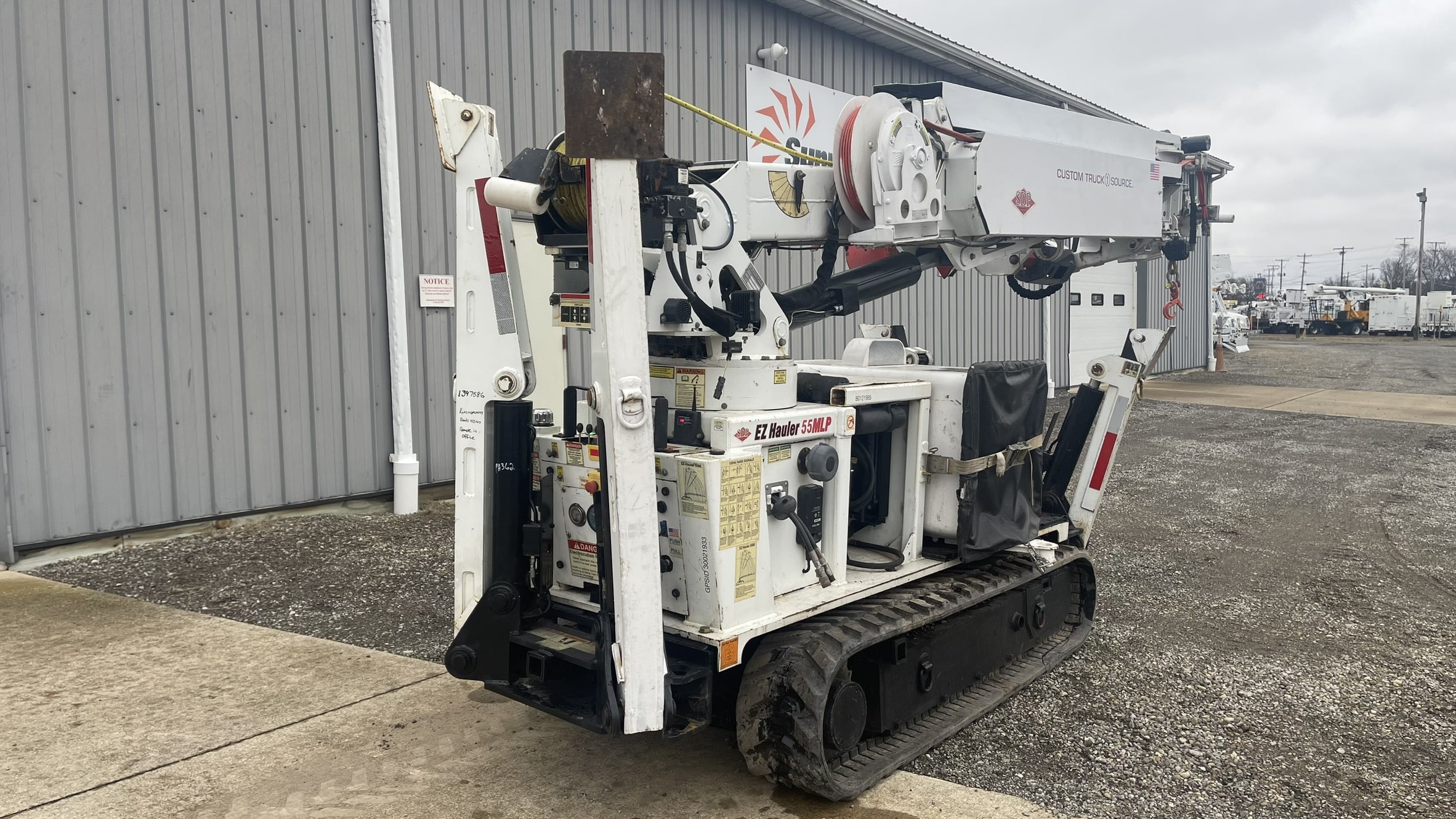 2016 SDP 55MLP BACKYARD DIGGER WITH 2014 SDP EZ HAULER EQUIPMENT ...