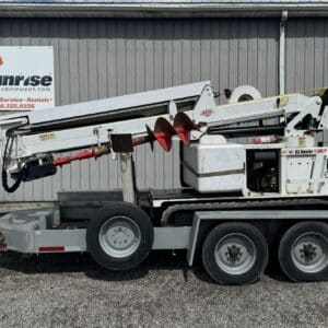 2016 SDP 55MLP Backyard Digger w/ EZ Hauler Equipment Trailer