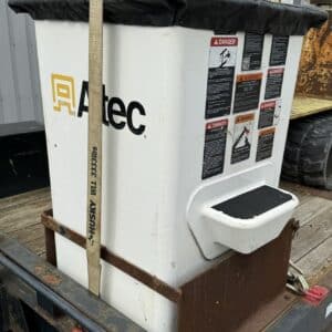 2014 ALTEC DB37 Backyard Digger W/ Equipment Trailer #2