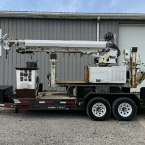 2014 ALTEC DB37 Backyard Digger W/ Equipment Trailer #2