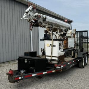2014 ALTEC DB37 Backyard Digger W/ Equipment Trailer #2