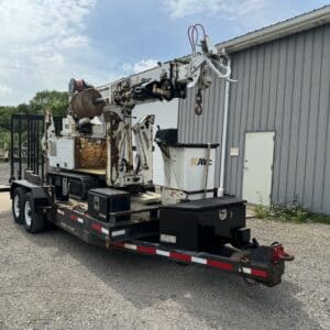 2014 ALTEC DB37 Backyard Digger W/ Equipment Trailer #2