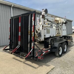2014 ALTEC DB37 Backyard Digger W/ Equipment Trailer #2