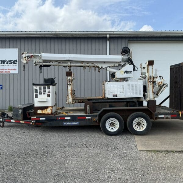 2014 ALTEC DB37 Backyard Digger W/ Equipment Trailer #3