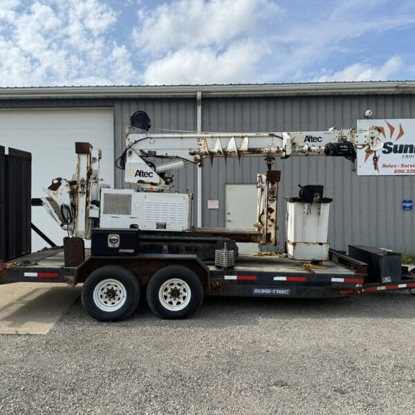 2014 ALTEC DB37 Backyard Digger W/ Equipment Trailer #3