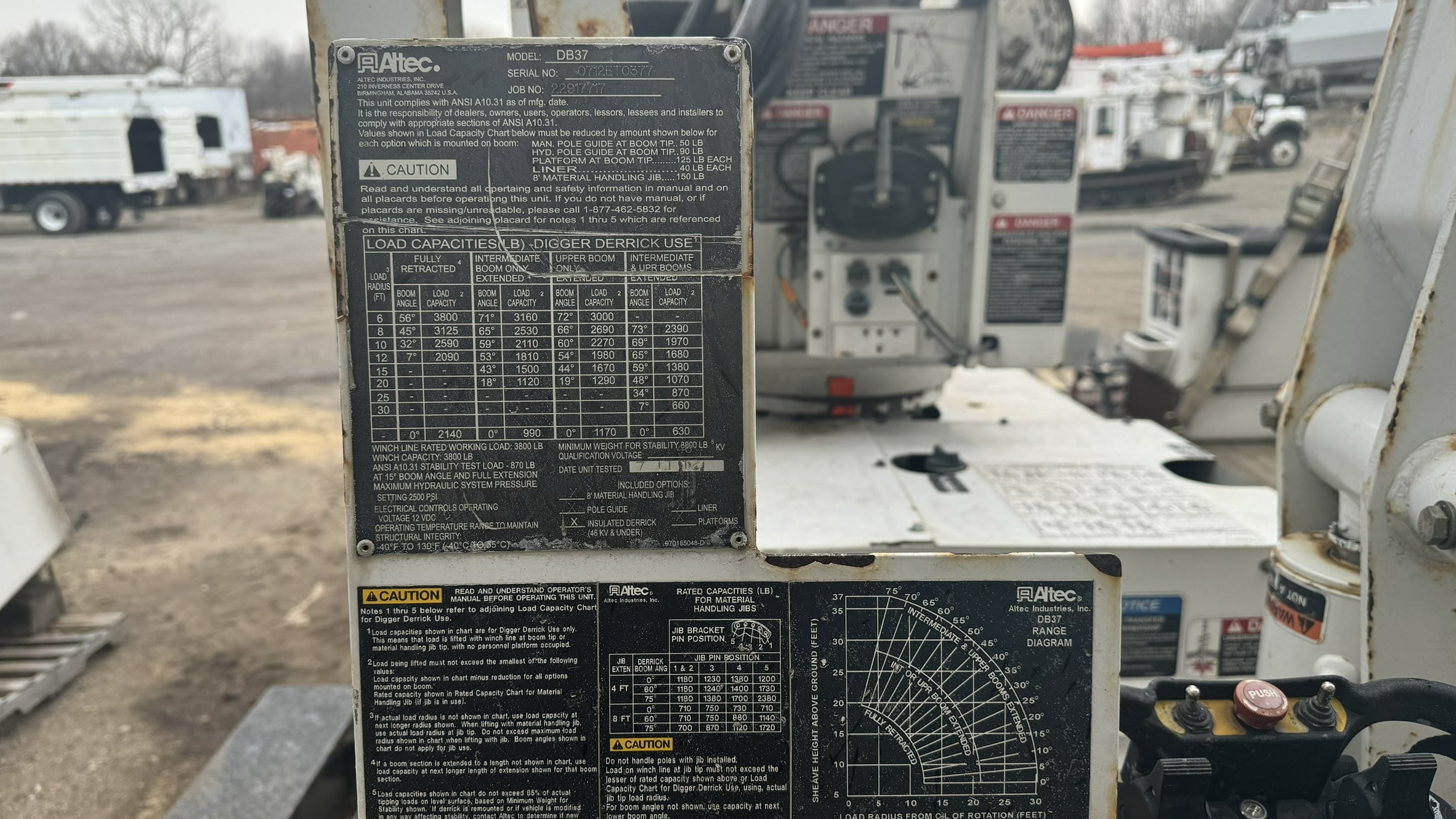 2014 ALTEC DB37 Backyard Digger W/ Equipment Trailer #3