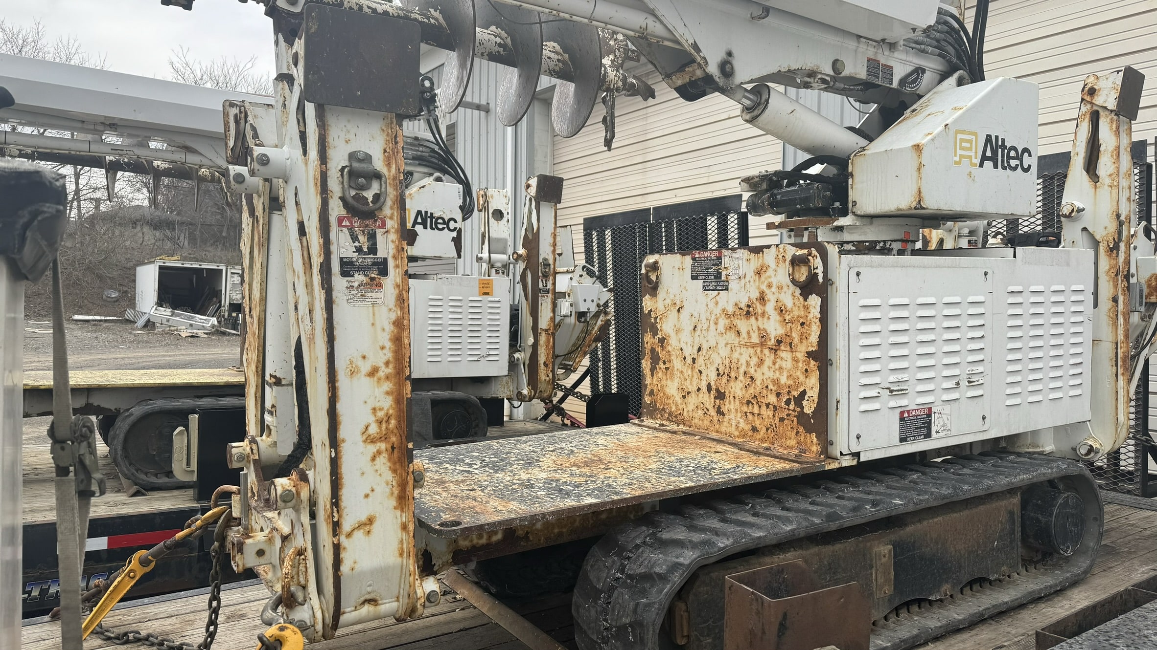 2014 ALTEC DB37 Backyard Digger W/ Equipment Trailer #3