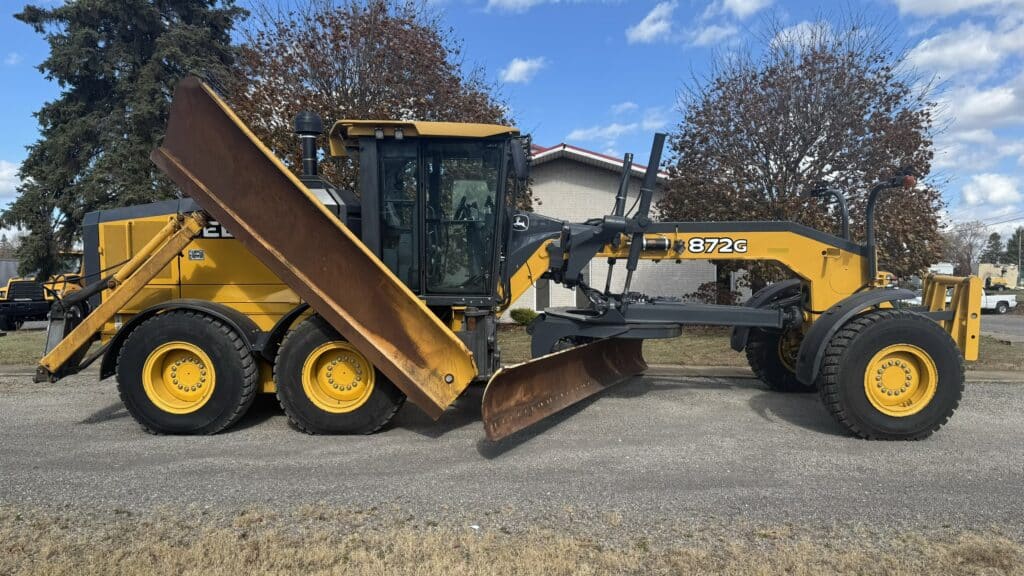2018 JOHN DEERE 872G MOTOR GRADER 6X6 - 3,403 HRS