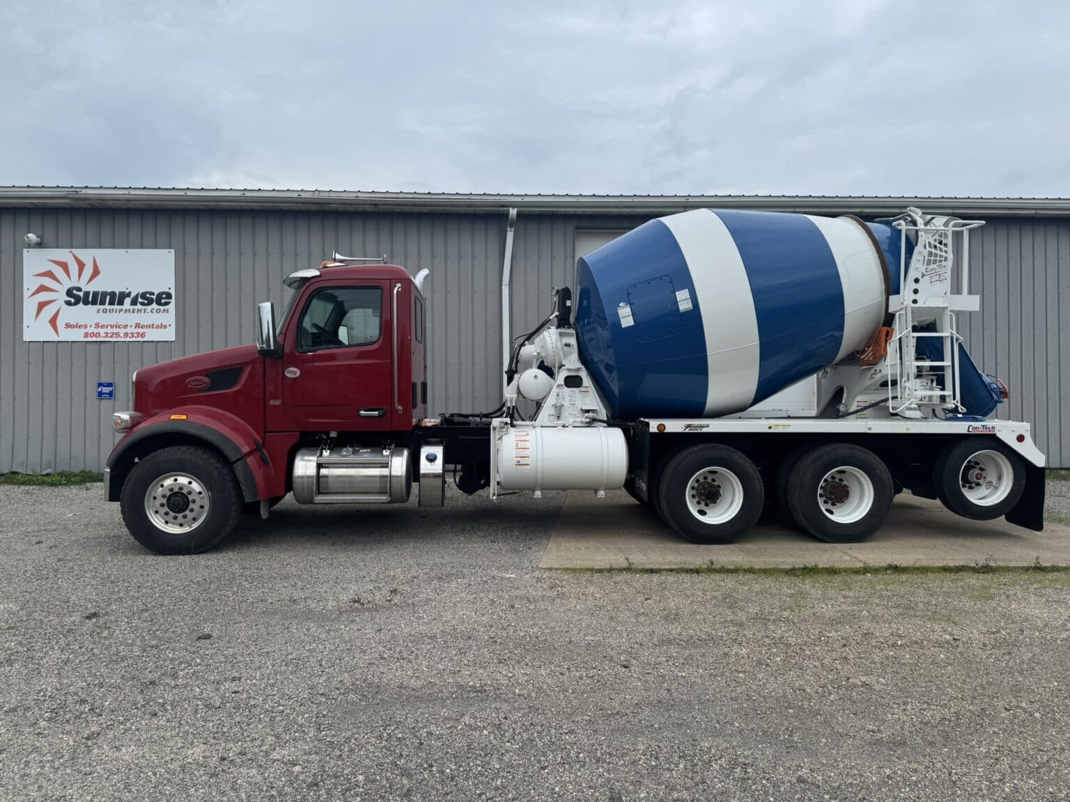 2025 Peterbilt 567 Contech 9-Yard Concrete Mixer Truck | For Sale
