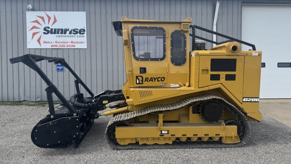 2017 RAYCO C200 TRACKED FORESTRY MULCHER- COMPLETELY RECONDITIONED ...