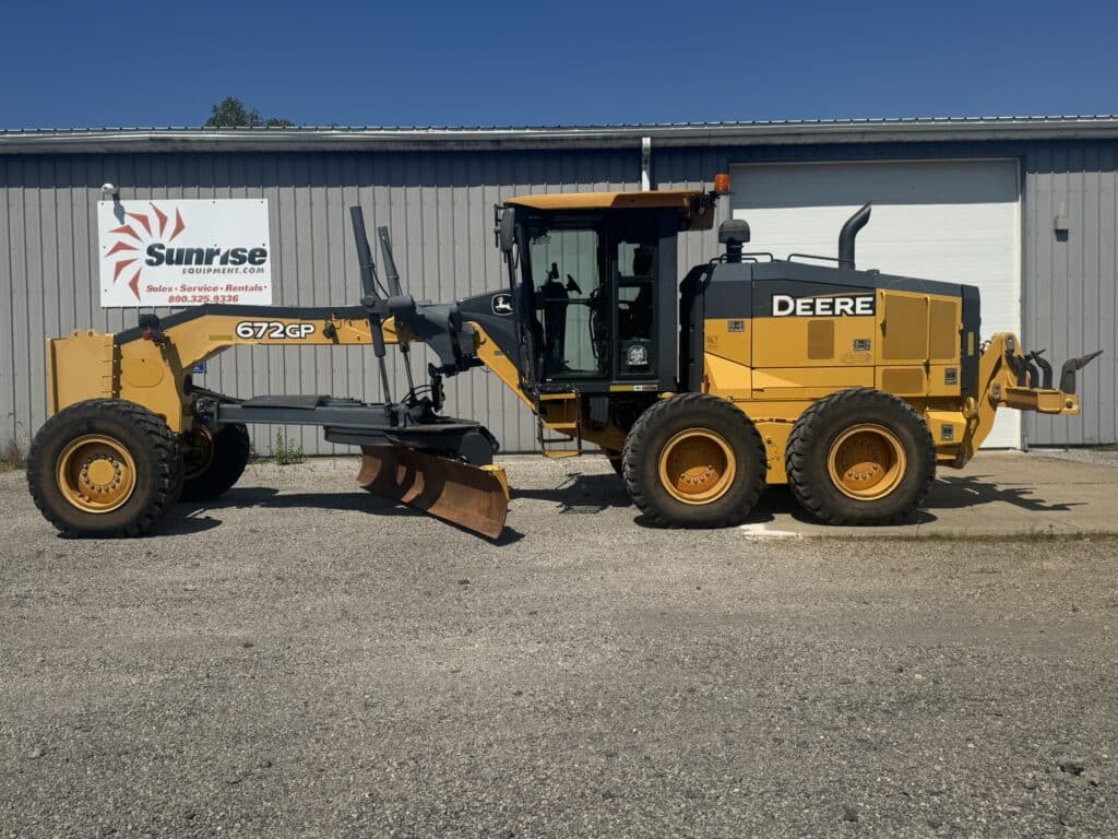 2015 JOHN DEERE 672GP MOTOR GRADER 6X6 WITH REAR RIPPER/SCARIFIER ...